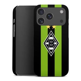 DeinDesign iPhone 17 Pro Handy Premium Case Smartphone Handyh&uuml;lle Schutzh&uuml;lle gl&auml;nzend Stripes Borussia M&ouml;nchengladbach Gladbach Premium Case
