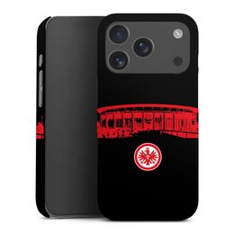 DeinDesign iPhone 17 Pro Handy Premium Case Smartphone Handyh&uuml;lle Schutzh&uuml;lle gl&auml;nzend Official Licensed Product Eintracht Frankfurt Stadium Premium Case
