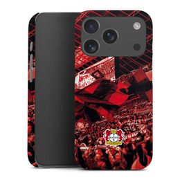 DeinDesign iPhone 17 Pro Handy Premium Case Smartphone Handyh&uuml;lle Schutzh&uuml;lle gl&auml;nzend Merchandise Official Licensed Product Bayer 04 Leverkusen Premium Case
