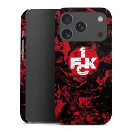 DeinDesign iPhone 17 Pro Handy Premium Case Smartphone Handyh&uuml;lle Schutzh&uuml;lle gl&auml;nzend 1. Fc Kaiserslautern 1. Fck Logo Premium Case