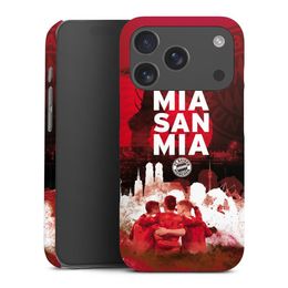 DeinDesign iPhone 17 Pro Handy Premium Case Smartphone Handyh&uuml;lle Schutzh&uuml;lle gl&auml;nzend Mia San Mia Fcb Fc Bayern M&uuml;nchen Premium Case