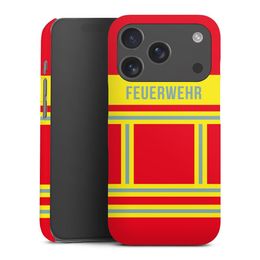 DeinDesign iPhone 17 Pro Handy Premium Case Smartphone Handyh&uuml;lle Schutzh&uuml;lle gl&auml;nzend Fire Fighters Life Saver Fire Fighter Premium Case