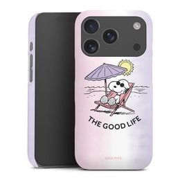 DeinDesign iPhone 17 Pro Handy Premium Case Smartphone Handyh&uuml;lle Schutzh&uuml;lle gl&auml;nzend Snoopy Official Licensed Product Peanuts Premium Case