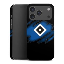 DeinDesign iPhone 17 Pro Handy Premium Case Smartphone Handyh&uuml;lle Schutzh&uuml;lle gl&auml;nzend Official Licensed Product Hsv Hamburger Sv Premium Case