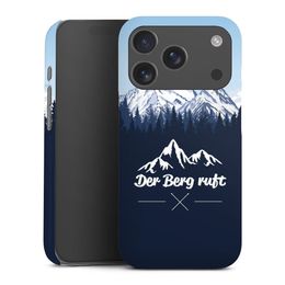 DeinDesign iPhone 17 Pro Handy Premium Case Smartphone Handyh&uuml;lle Schutzh&uuml;lle gl&auml;nzend Wanderlust Sky Mountain Premium Case