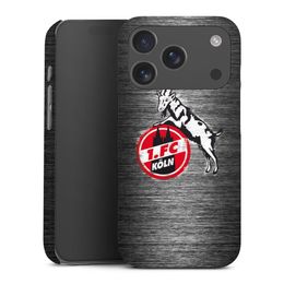 DeinDesign iPhone 17 Pro Handy Premium Case Smartphone Handyh&uuml;lle Schutzh&uuml;lle gl&auml;nzend Official Licensed Product Metallic Look 1. Fc K&ouml;ln Premium Case