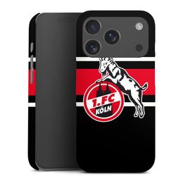 DeinDesign iPhone 17 Pro Handy Premium Case Smartphone Handyh&uuml;lle Schutzh&uuml;lle gl&auml;nzend Official Licensed Product 1. Fc K&ouml;ln Logo Premium Case