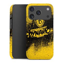 DeinDesign iPhone 17 Pro Handy Premium Case Smartphone Handyh&uuml;lle Schutzh&uuml;lle gl&auml;nzend Logo Official Licensed Product Sg Dynamo Dresden Premium Case