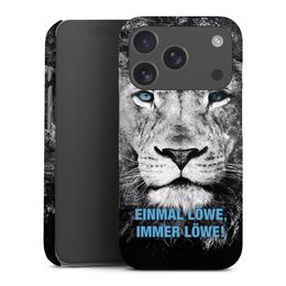 DeinDesign iPhone 17 Pro Handy Premium Case Smartphone Handyh&uuml;lle Schutzh&uuml;lle gl&auml;nzend Official Licensed Product Tsv 1860 M&uuml;nchen Lion Premium Case