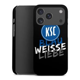 DeinDesign iPhone 17 Pro Handy Premium Case Smartphone Handyh&uuml;lle Schutzh&uuml;lle gl&auml;nzend Ksc Karlsruher Sc Official Licensed Product Premium Case