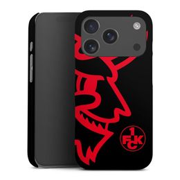 DeinDesign iPhone 17 Pro Handy Premium Case Smartphone Handyh&uuml;lle Schutzh&uuml;lle gl&auml;nzend 1. Fc Kaiserslautern Logo Official Licensed Product Premium Case