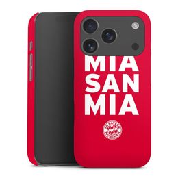 DeinDesign iPhone 17 Pro Handy Premium Case Smartphone Handyh&uuml;lle Schutzh&uuml;lle gl&auml;nzend Fcb Mia San Mia Fc Bayern M&uuml;nchen Premium Case