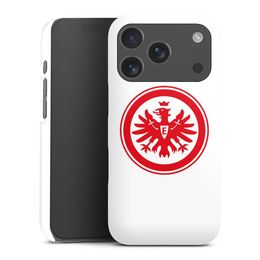 DeinDesign iPhone 17 Pro Handy Premium Case Smartphone Handyh&uuml;lle Schutzh&uuml;lle gl&auml;nzend Official Licensed Product Sge Eintracht Frankfurt Premium Case