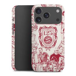 DeinDesign iPhone 17 Pro Handy Premium Case Smartphone Handyh&uuml;lle Schutzh&uuml;lle gl&auml;nzend Official Licensed Product Fcb 125 Jahre Fc Bayern M&uuml;nchen Premium Case