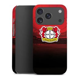 DeinDesign iPhone 17 Pro Handy Premium Case Smartphone Handyh&uuml;lle Schutzh&uuml;lle gl&auml;nzend Bayer 04 Leverkusen Official Licensed Product Stadium Premium Case