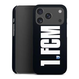 DeinDesign iPhone 17 Pro Handy Premium Case Smartphone Handyh&uuml;lle Schutzh&uuml;lle gl&auml;nzend 1. Fcm 1. Fc Magdeburg Official Licensed Product Premium Case