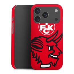 DeinDesign iPhone 17 Pro Handy Premium Case Smartphone Handyh&uuml;lle Schutzh&uuml;lle gl&auml;nzend Devil 1. Fc Kaiserslautern 1. Fck Premium Case