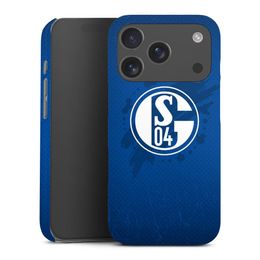 DeinDesign iPhone 17 Pro Handy Premium Case Smartphone Handyh&uuml;lle Schutzh&uuml;lle gl&auml;nzend Official Licensed Product Fc Schalke 04 Schalke 04 Premium Case