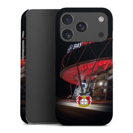 DeinDesign iPhone 17 Pro Handy Premium Case Smartphone Handyh&uuml;lle Schutzh&uuml;lle gl&auml;nzend Official Licensed Product Bayer 04 Leverkusen Stadium Premium Case