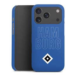 DeinDesign iPhone 17 Pro Handy Premium Case Smartphone Handyh&uuml;lle Schutzh&uuml;lle gl&auml;nzend Official Licensed Product Hamburg Hamburger Sv Premium Case