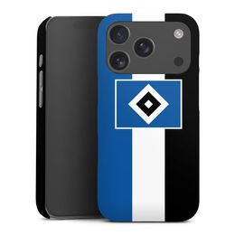 DeinDesign iPhone 17 Pro Handy Premium Case Smartphone Handyh&uuml;lle Schutzh&uuml;lle gl&auml;nzend Stripes Hamburger Sv Hsv Premium Case