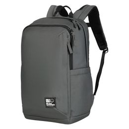 Daypack Jack Wolfskin "SMILEYWORLD BACKPACK", grün (slate, grün), Rucksäcke, Polyester