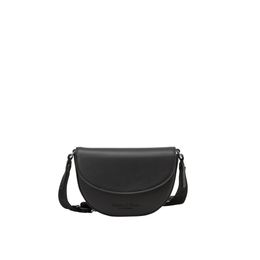 Damen Umhängetasche "VIKI", MARC O'POLO ACCESSORIESschwarz, Polyester, unifarben, Taschen, Crossbody Bag, breiter Schultergurt mit Logo-Schriftzüge