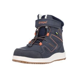 Stiefel ZIGZAG "Rincet", M&auml;dchen, Gr. 28, blau (blau, orange), Kunstfaser, Polyurethane, Schuhe Stiefel, mit praktischem Schnellschn&uuml;rsystem