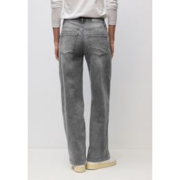 Street One Damen Comfort-fit-Jeanslight grau random washed, Gr. 33, unifarben, Jeans, 63% Baumwolle, 25% Polyester, 10% Viskose, 2% Elasthan, Jeans
