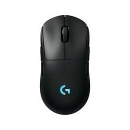 Logitech G PRO 2 LIGHTSPEED, Gaming-Maus schwarz, LIGHTSPEED, HERO 2, f&uuml;r Windows