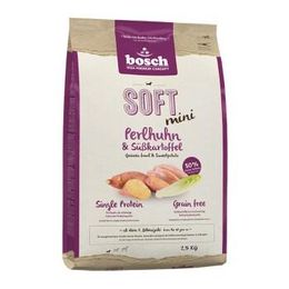 Bosch Soft Mini Perlhuhn & S&uuml;&szlig;kartoffel 2,5 kg