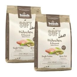 Bosch Soft H&uuml;hnchen & Banane 2x2,5 kg
