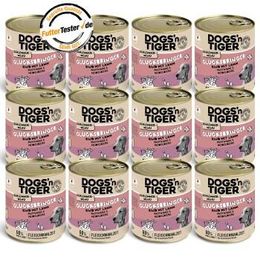 Dogs'n Tiger Gl&uuml;cksbringer Rind & Lamm 12x800 g