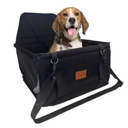 Petsation Hunde Autositz &ndash; Sicher & Bequem schwarz