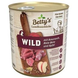 Betty's Landhausk&uuml;che Wild 6x800 g
