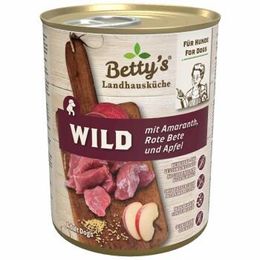 Betty's Landhausk&uuml;che Wild 6x400 g