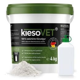 GreenPet Kieselgur KieseVet inkl. St&auml;uberflasche 4kg