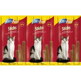 FIT+FUN Sticks 25x10 St&uuml;ck Gefl&uuml;gel und Leber