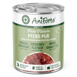 AniForte Nassfutter Pferd Pur 6x400 g