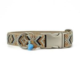 THE DOG IDEA Boho-Chic Halsband Mokka M