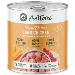 AniForte LandChicken Huhn mit M&ouml;hren 6x800 g