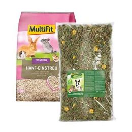 MultiFit Grainfree L&ouml;wenzahn 1kg und Hanfstreu