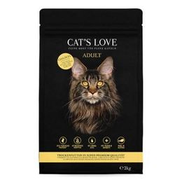 CAT'S LOVE trocken Adult Gefl&uuml;gel 2 kg