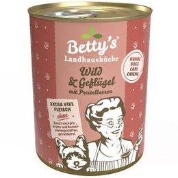 Betty's Landhausk&uuml;che Wild & Gefl&uuml;gel 6x400 g