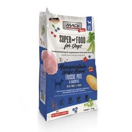 Mac's MAC's Dog Mono Adult Trockenfutter Large Breed frische Pute 3 kg