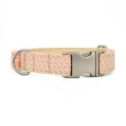 THE DOG IDEA Boho Halsband Blush Berry S