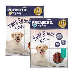 Premiere Set mit Enten- und H&uuml;hnerbruststreifen 8x250g