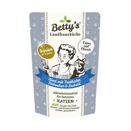 Betty's Landhausk&uuml;che Frischebeutel SENIOR Rind mit Truthahn 12 x 100g