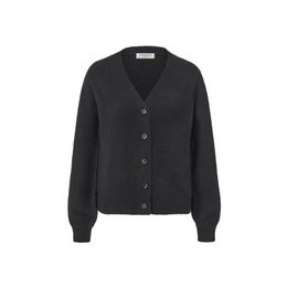 Tchibo - Strickcardigan mit Wolle - Damen - Gr. M - schwarz