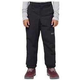 Outdoorhose Jack Wolfskin "RASCAL WINTER PANTS K", Kinder, Gr. 92, Normalgrößen, schwarz, Obermaterial: 92% Polyamid, 8% Elastan; Kontrast: 100% Polyester; Futter: 100% Polyester, Hosen